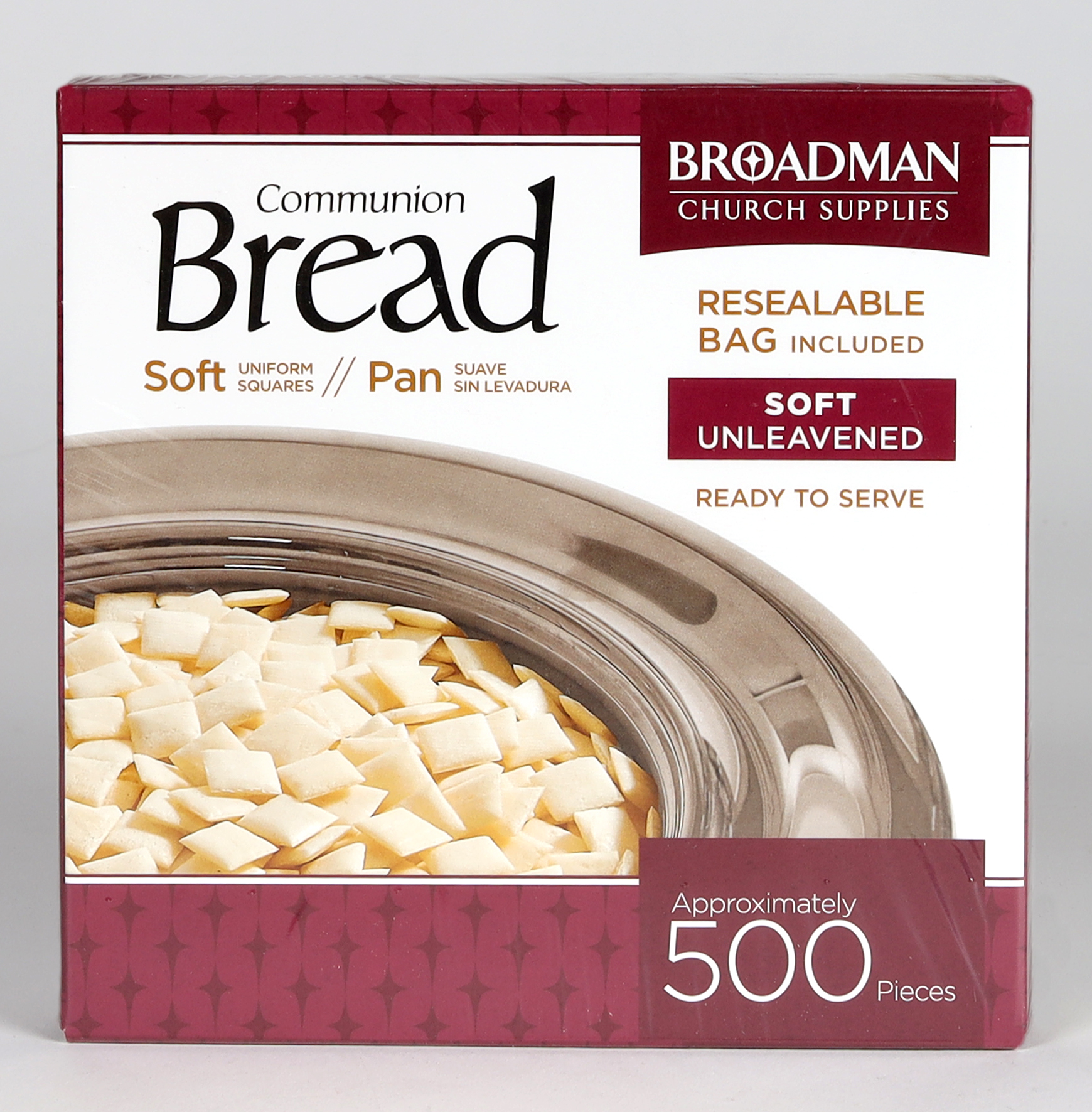 Communion Bread Unleavened Soft 500 Pieces | Koorong