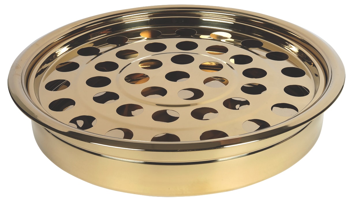 Communion Tray and Disc: Brass | Koorong