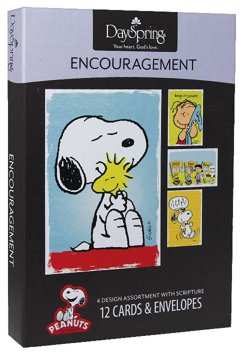 Boxed Cards Encouragement: Peanuts | Koorong