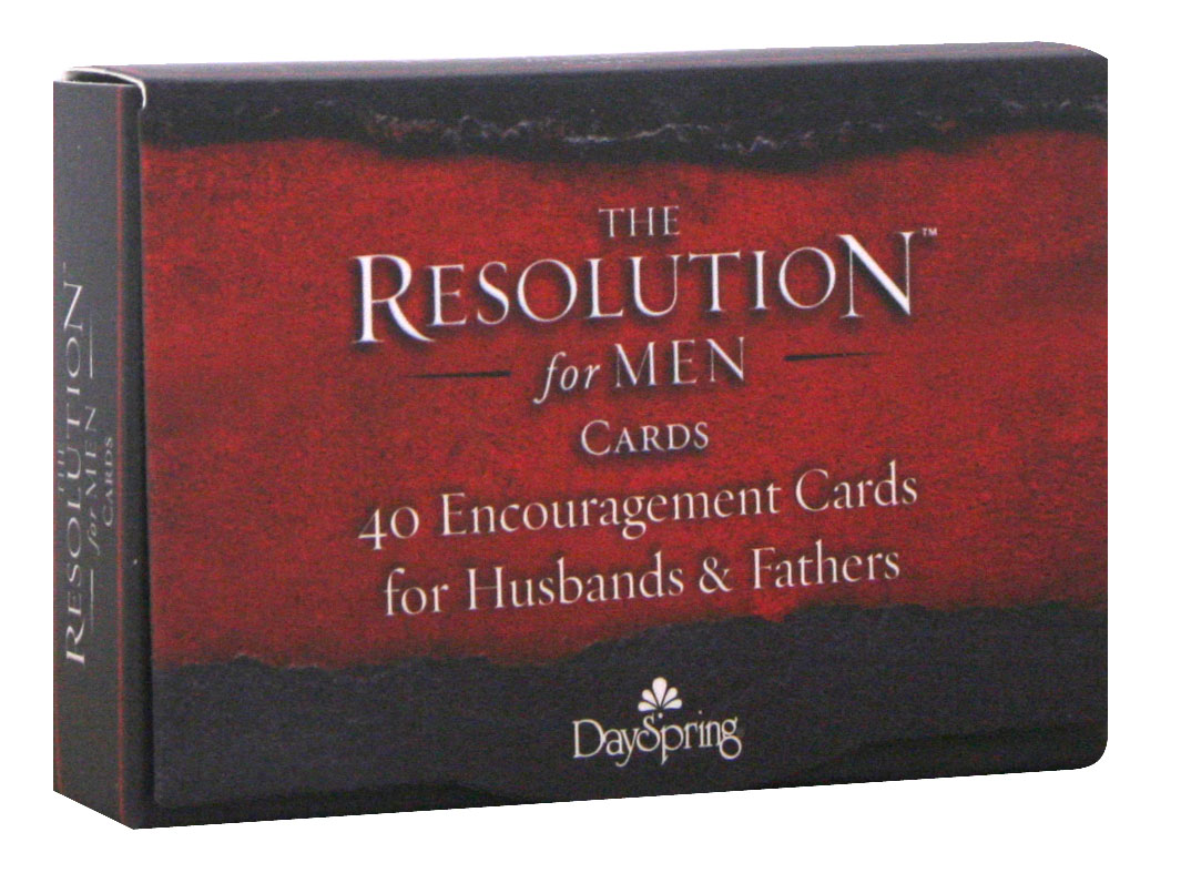 Courageous: The Resolution Daily Encouragement Cards For Men, 40 Cards ...