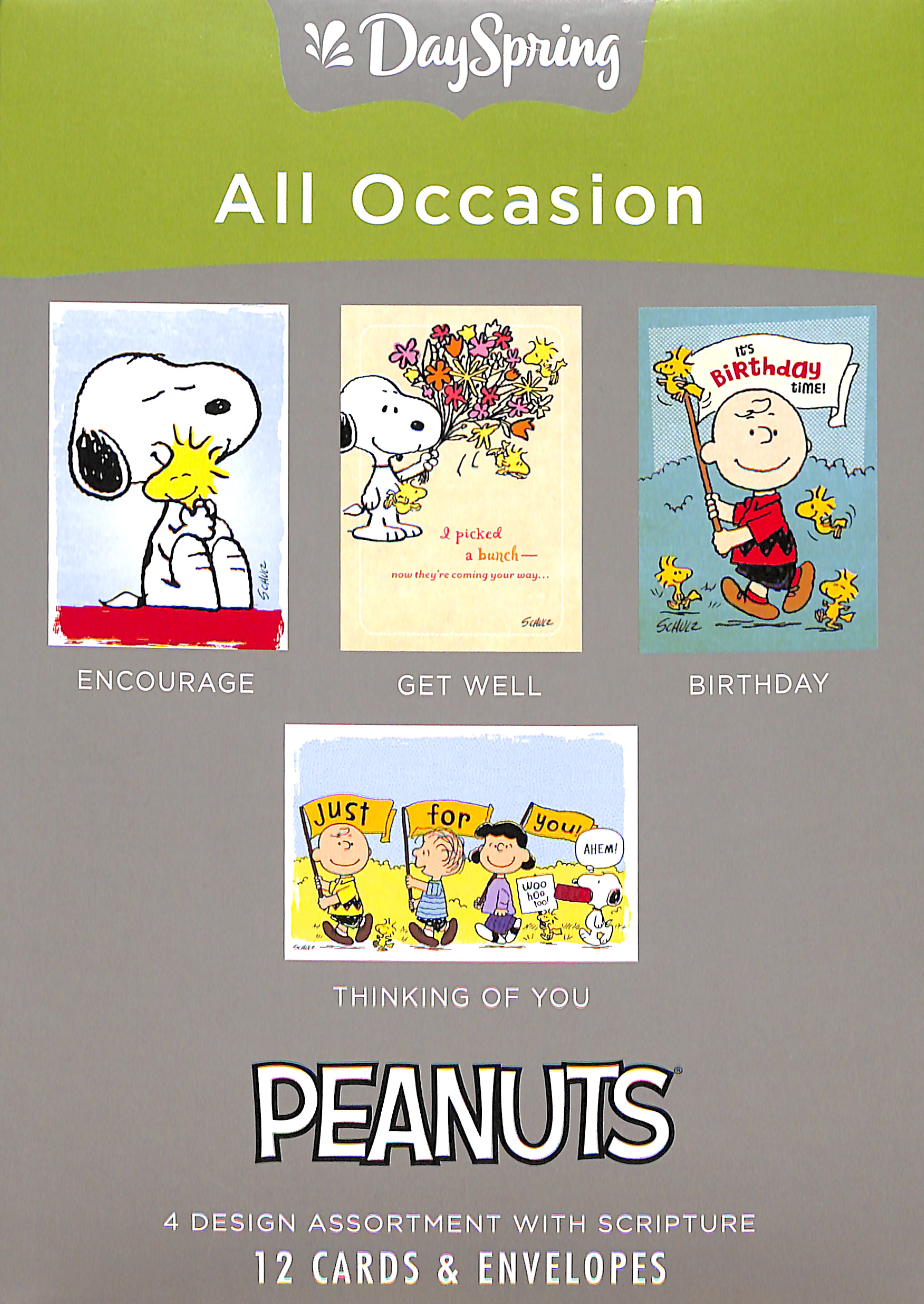 Boxed Cards All Occasion: Peanuts | Koorong
