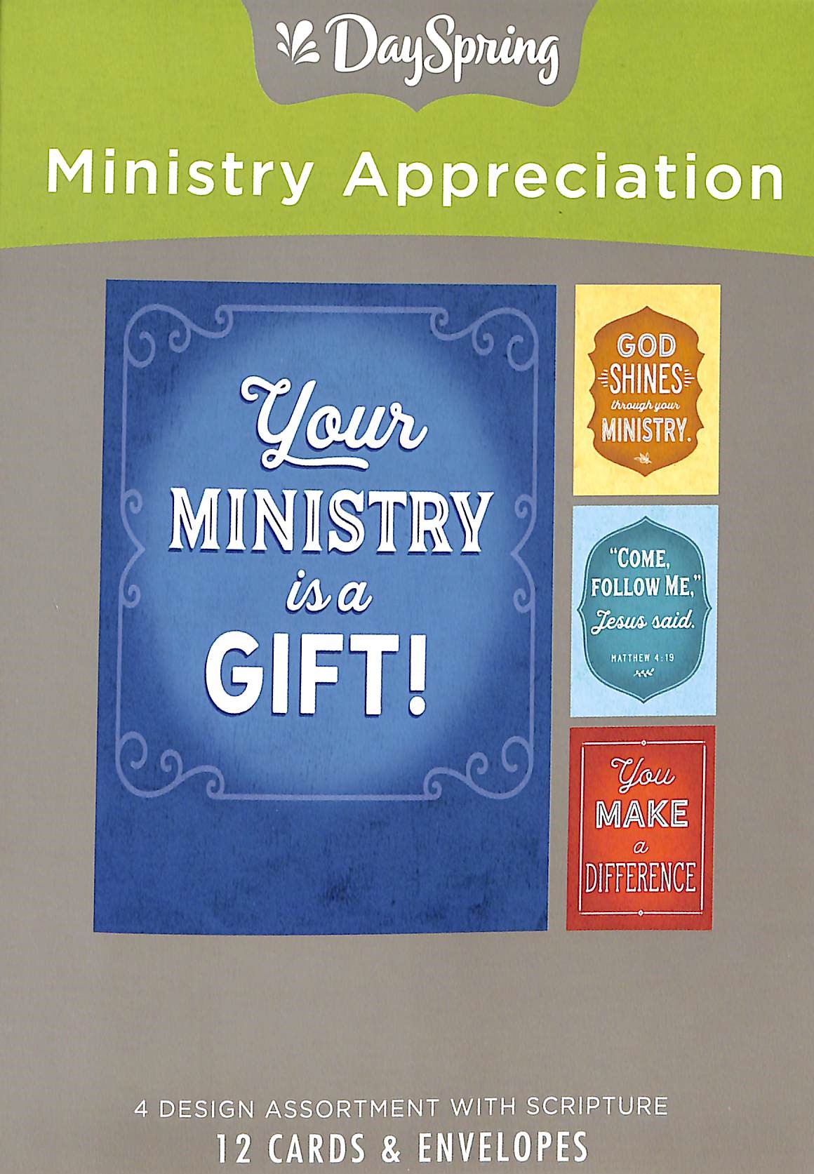 Boxed Cards Ministry Appreciation: Service | Koorong