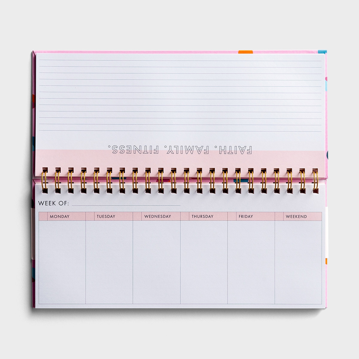 Undated Diary/Planner: Desktop Weekly Scheduler, Faith, Family (Candace ...
