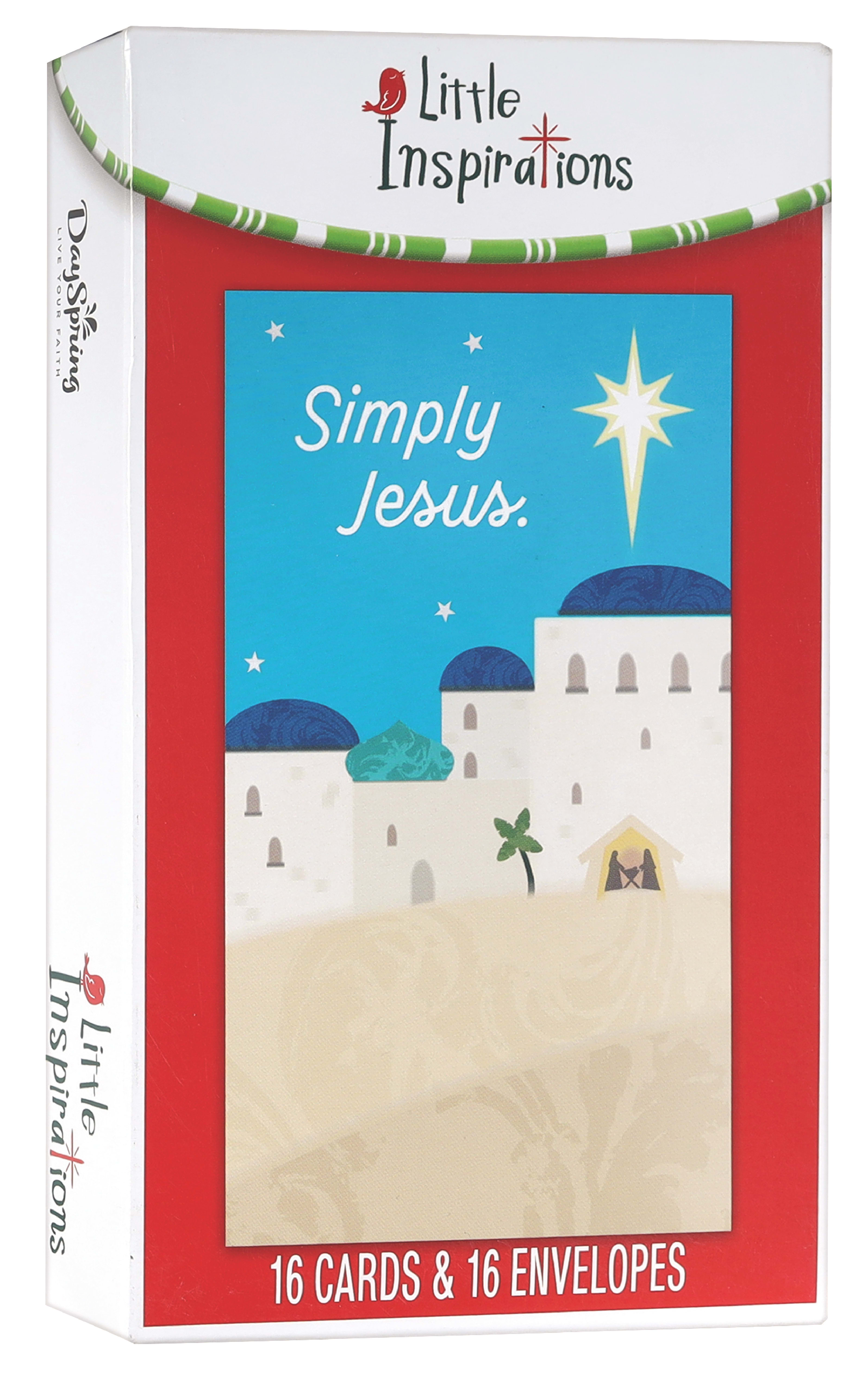 Christmas Boxed Cards: Simply Jesus | Koorong