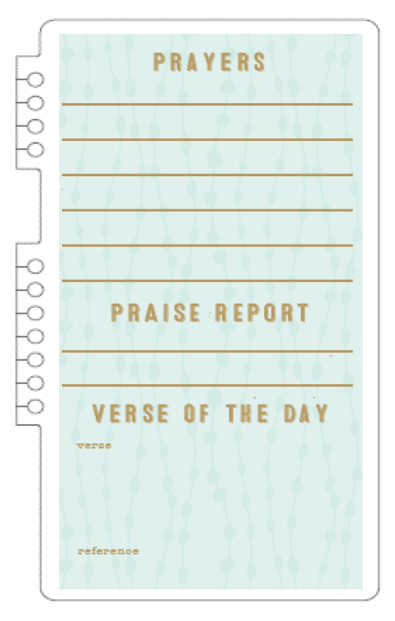 Snap in Spiral Planner Accessory For Dayspring Diary/Planners: Double ...