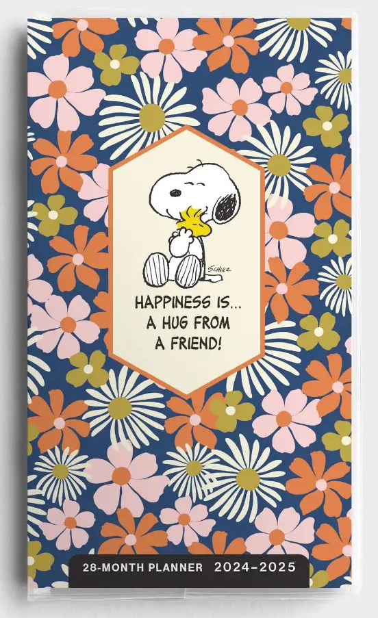 2024 28-Month Diary /Planner: Peanuts, Laminated Cover | Koorong