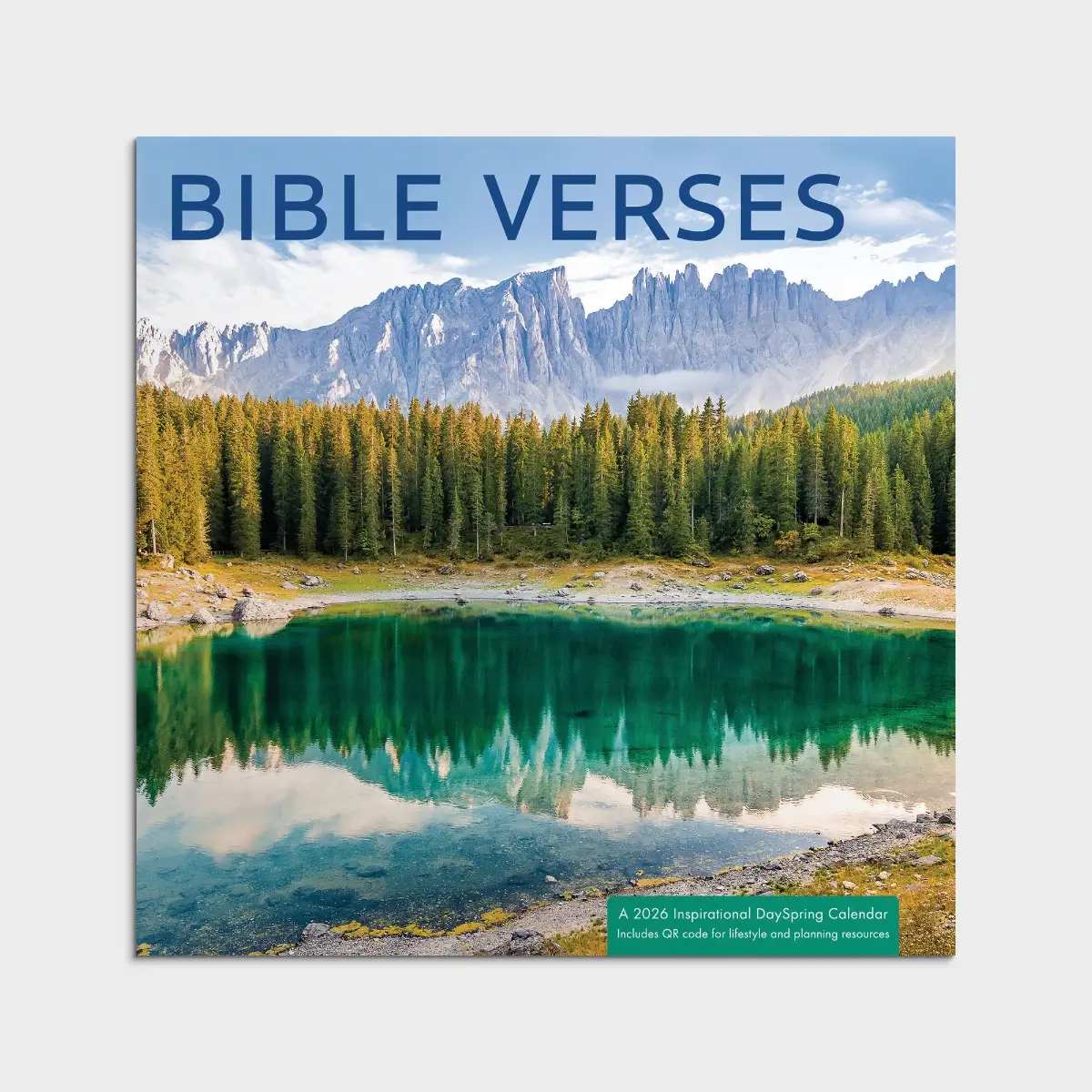 2026 12-Month Wall Calendar: Bible Verses, mixed scripture versions ...