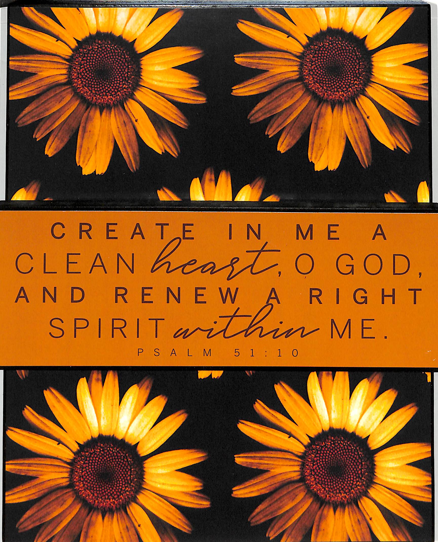 Wall Art: Create in Me a Clean Heart, O God (Psalm 51:10) | Koorong