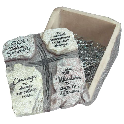 Keepsake Box With Lid: Serenity Prayer (Polyresin) | Koorong