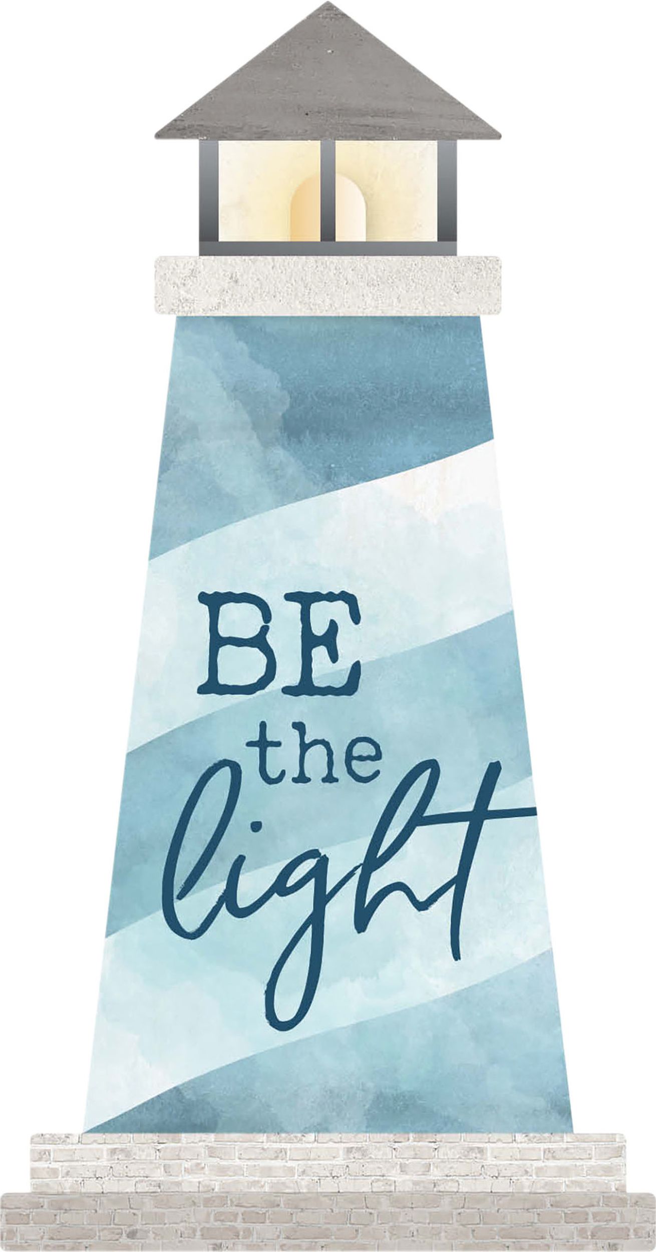 Tabletop Decor: Lighthouse Shape, Be the Light (Pine) | Koorong