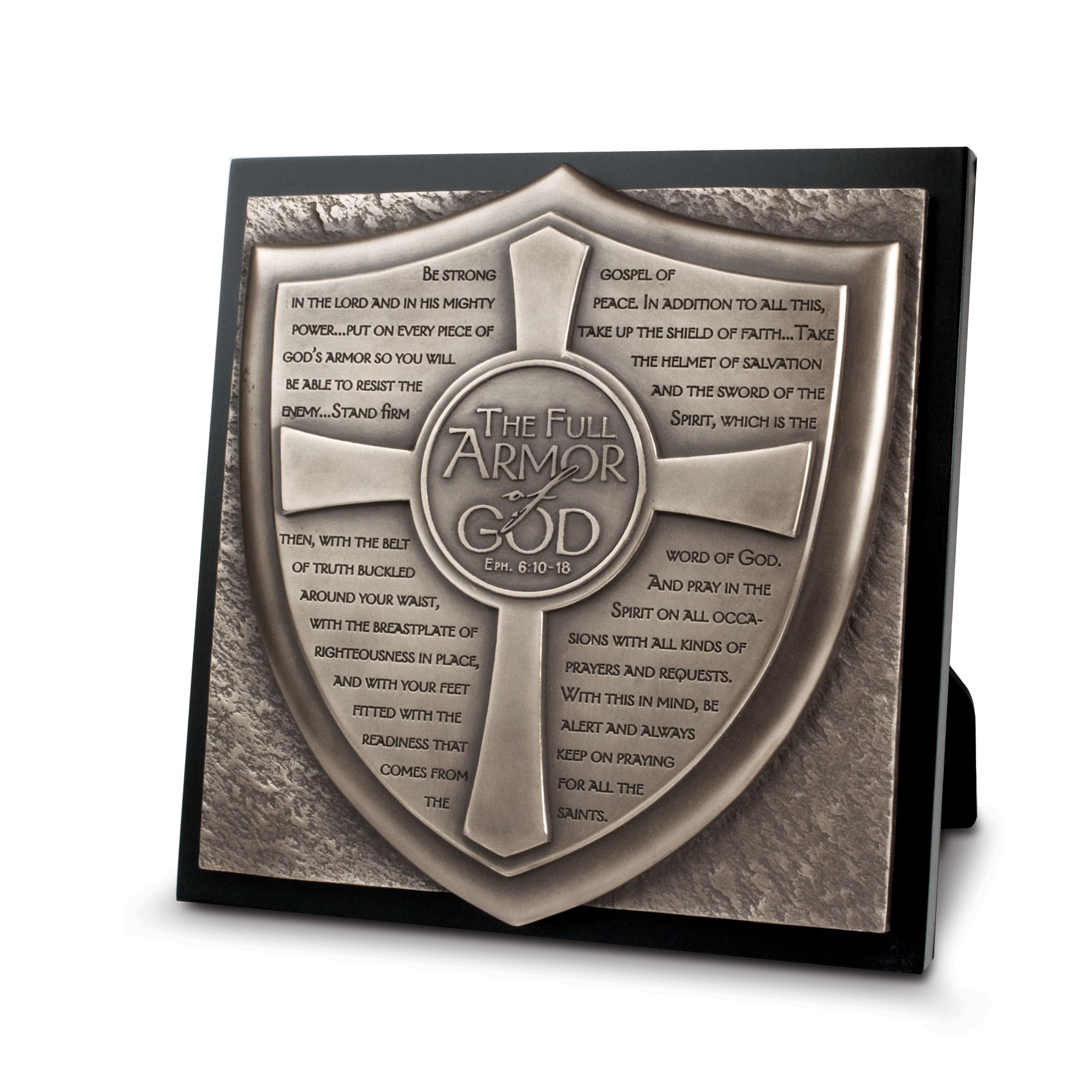 Tabletop Plaque: Full Armor of God Moments of Faith Sculpture | Koorong