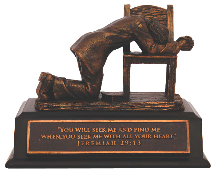 Moments of Faith Sculpture: Praying Man, Small | Koorong