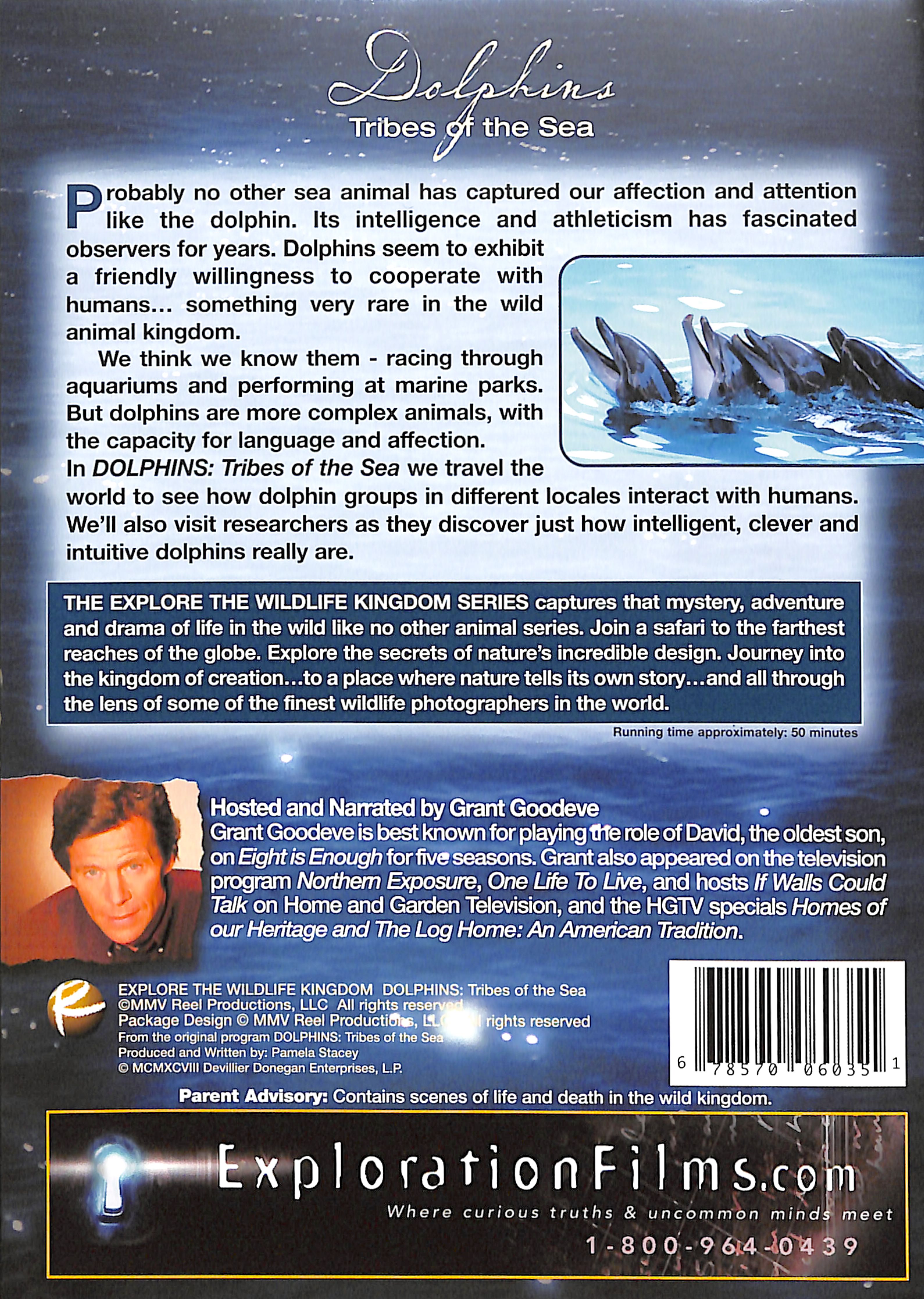 Dolphins - Tribes of the Sea (Explore The Wildlife Kingdom DVD Series ...