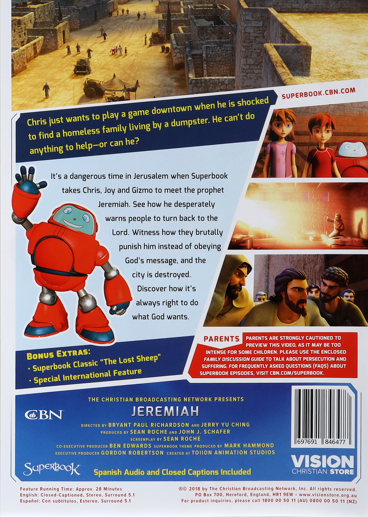 Nehemiah (#08 in Superbook Dvd Series Season 3) | Koorong