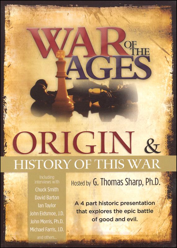 War of the Ages: Origin and History of the Wars, DVD | Koorong