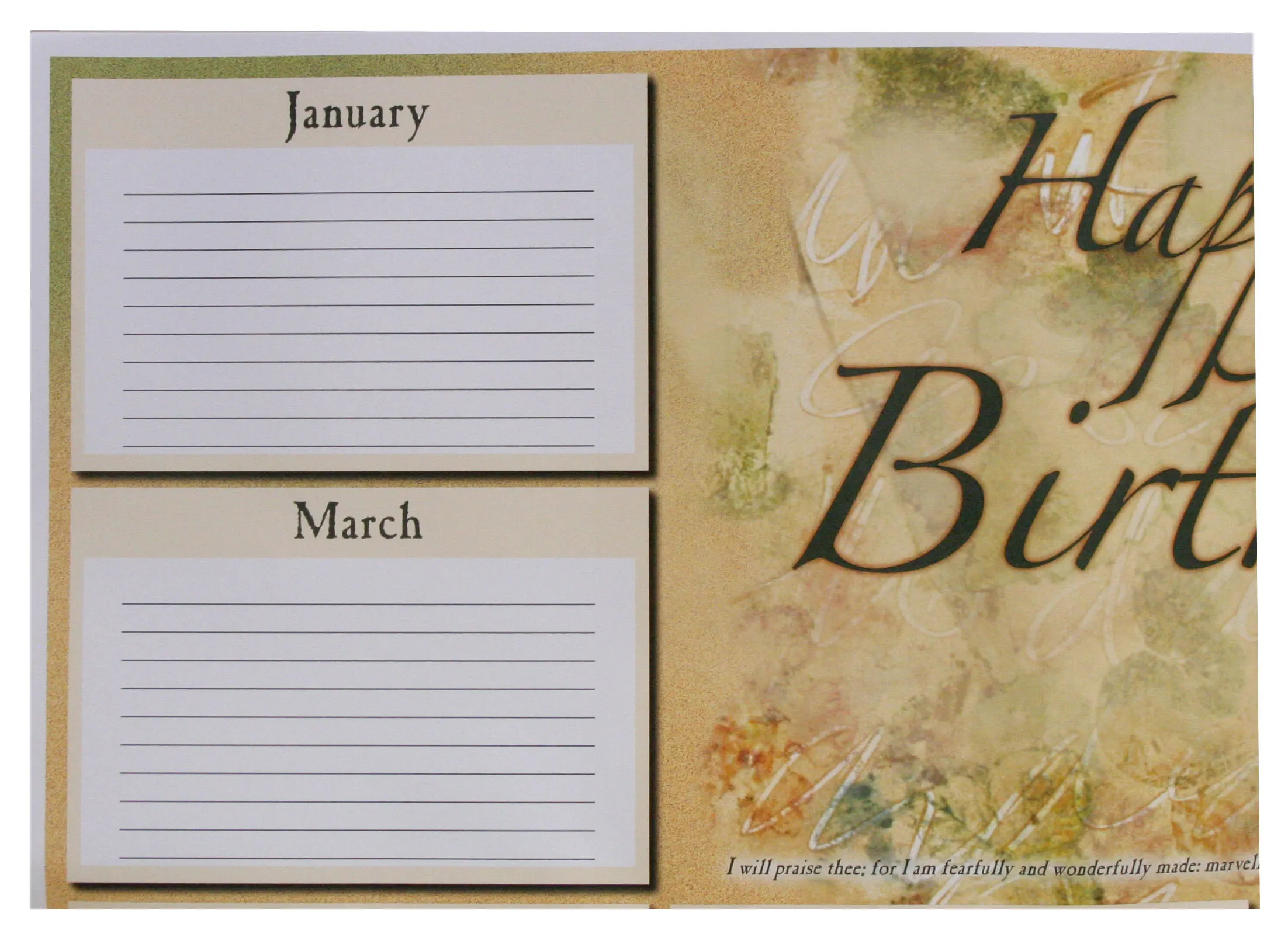 Wall Chart: Happy Birthday Adults (Remember Birthdays) | Koorong