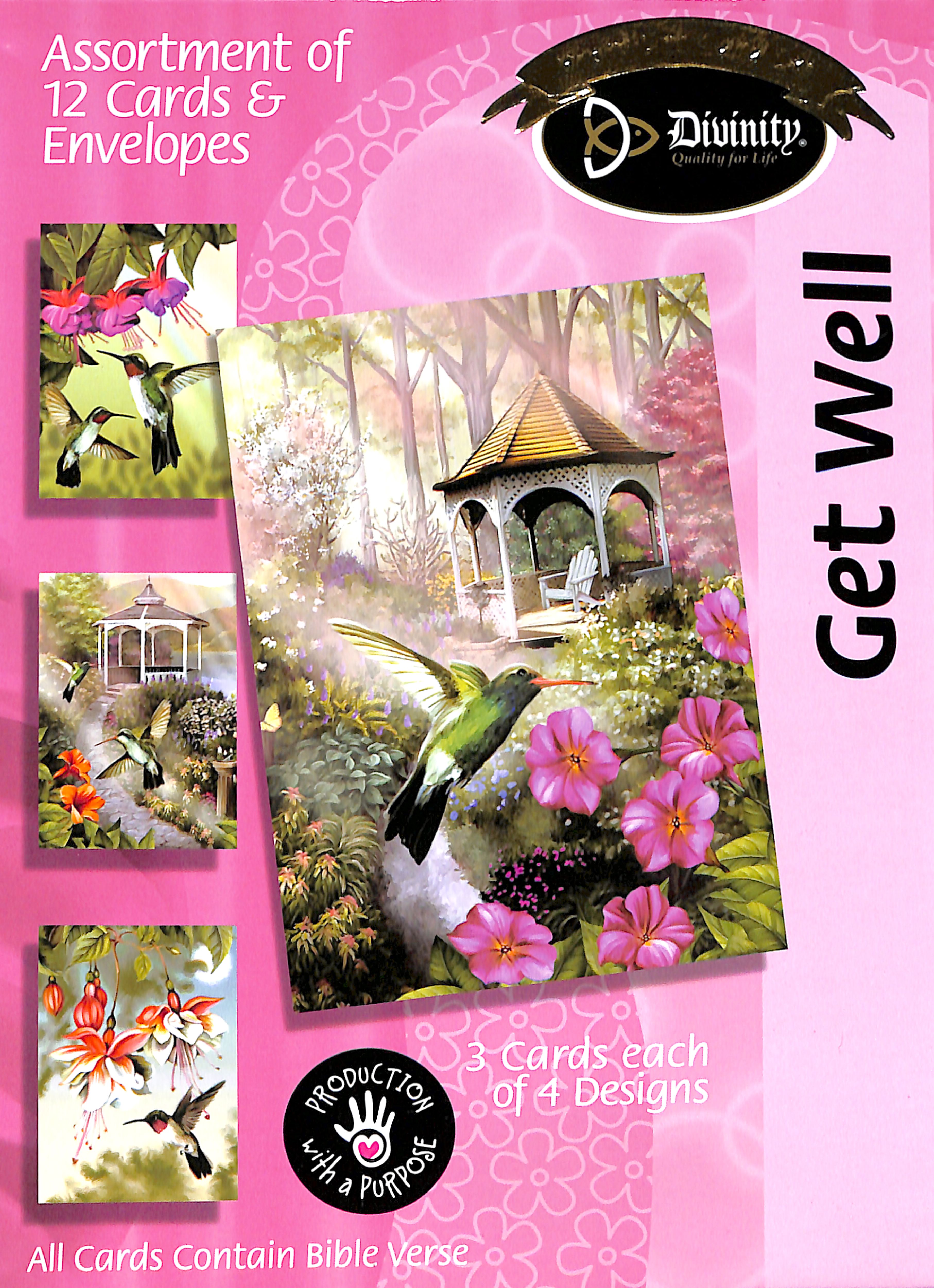 Boxed Cards Get Well: Birds & Flowers | Koorong