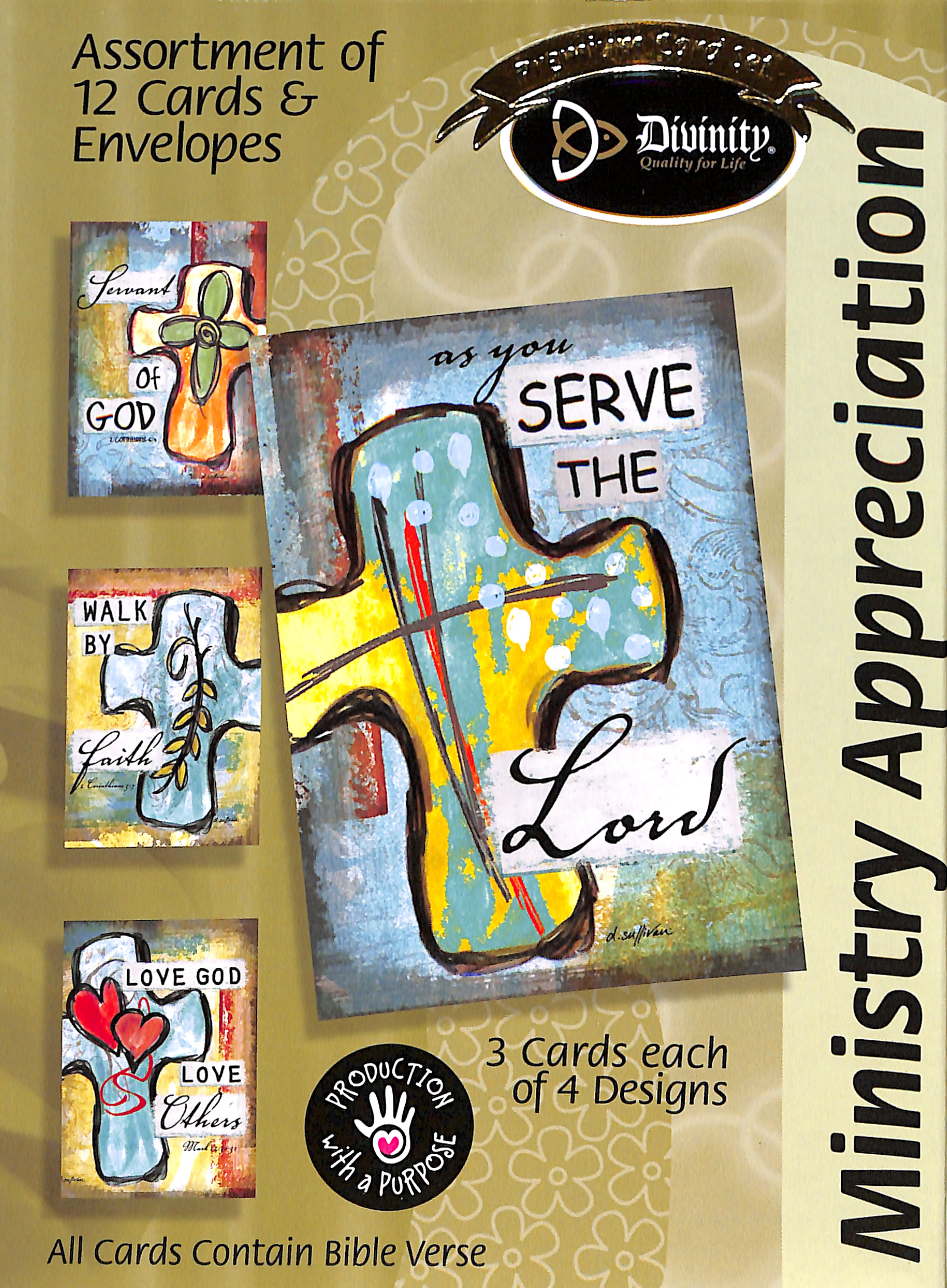 Boxed Cards Ministry Appreciation: Crosses | Koorong