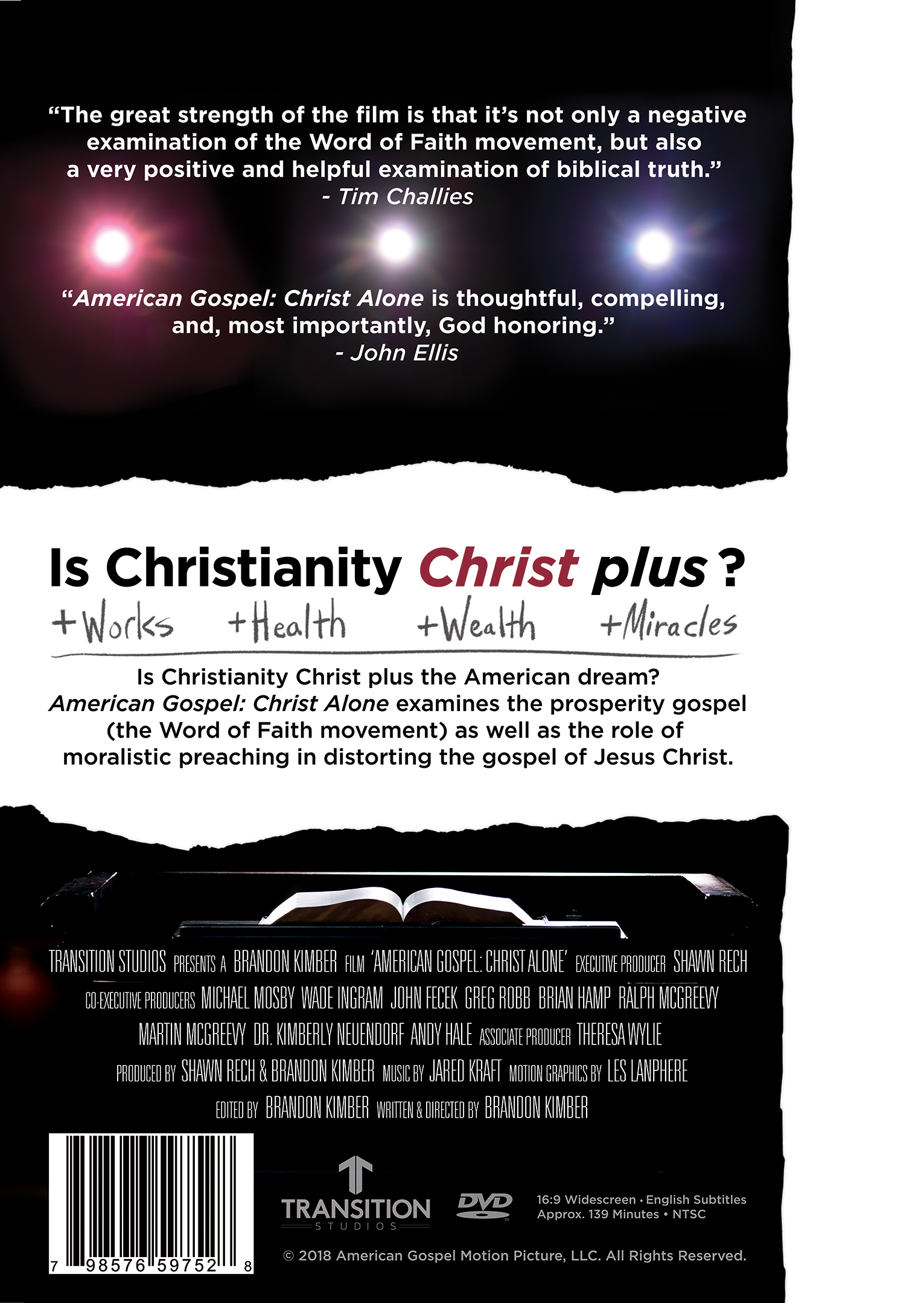 American Gospel: Christ Alone, DVD | Koorong
