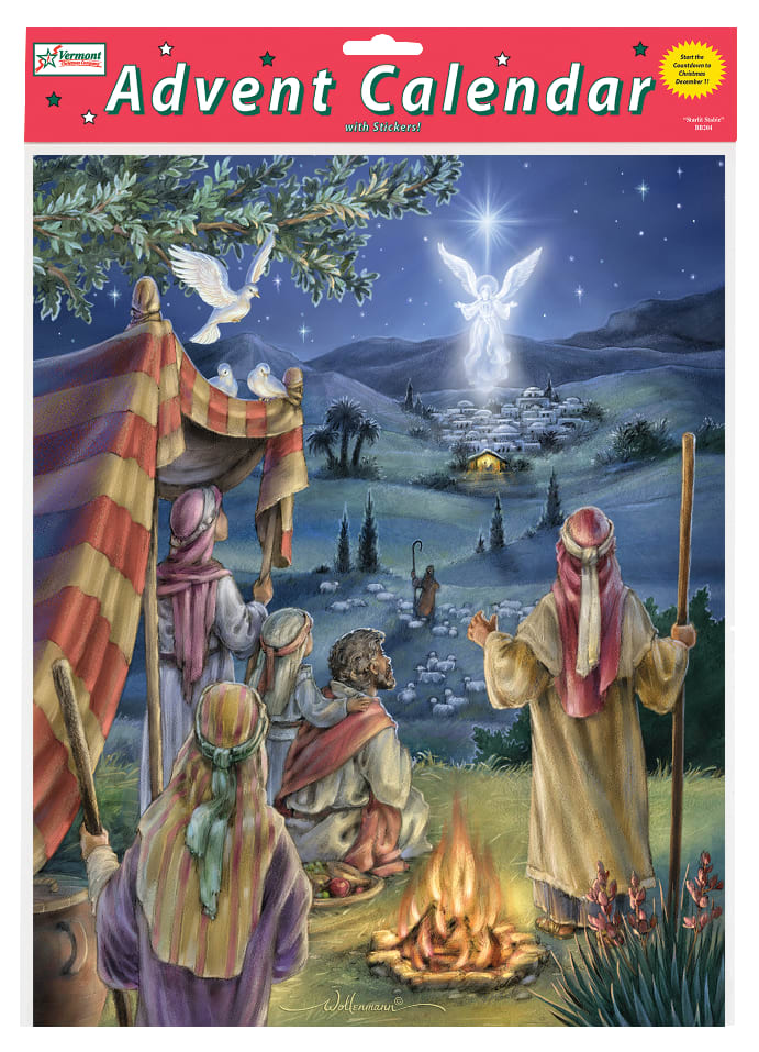 Advent Calendar: Following the Star, Glitter | Koorong