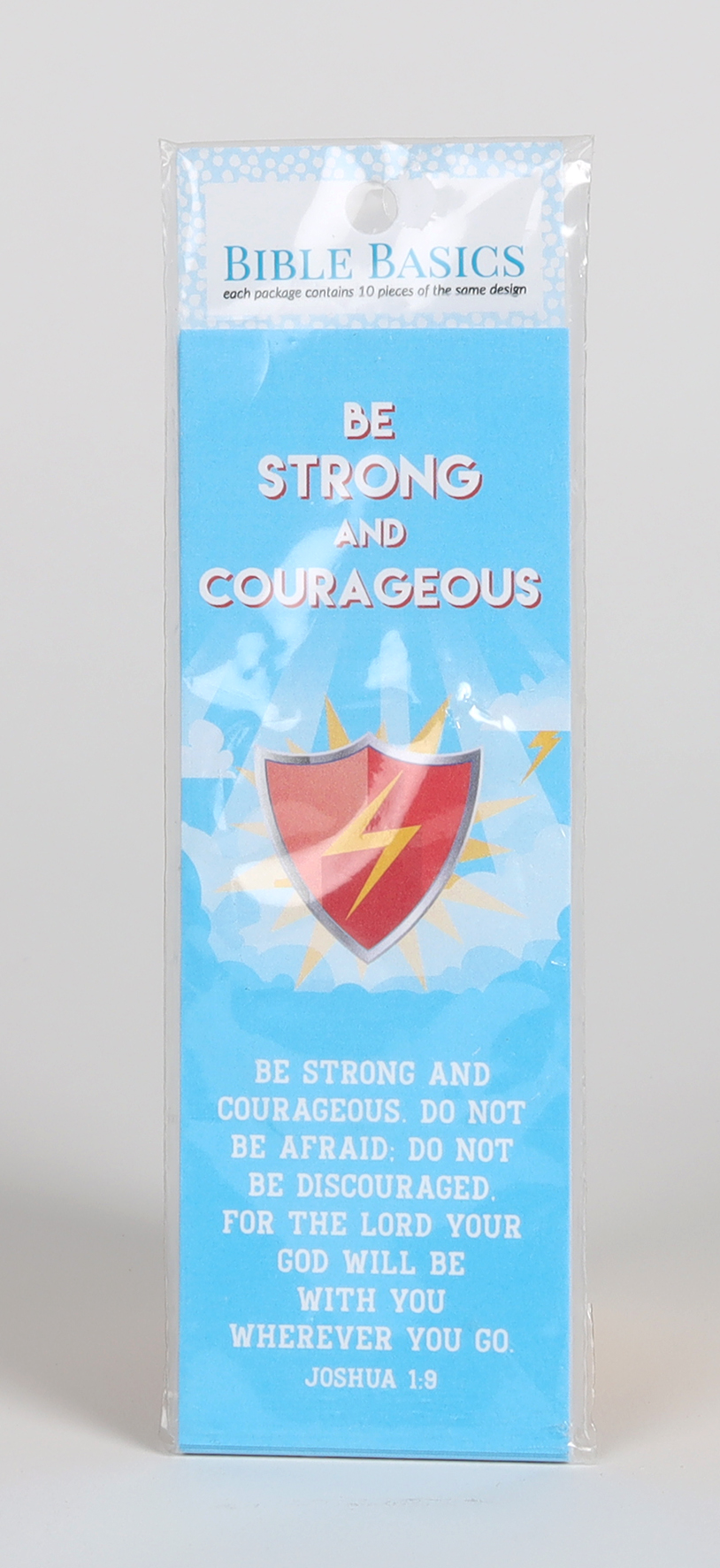 Be Strong and Courageous (10 Pack) (Bible Basics Bookmark Series) | Koorong