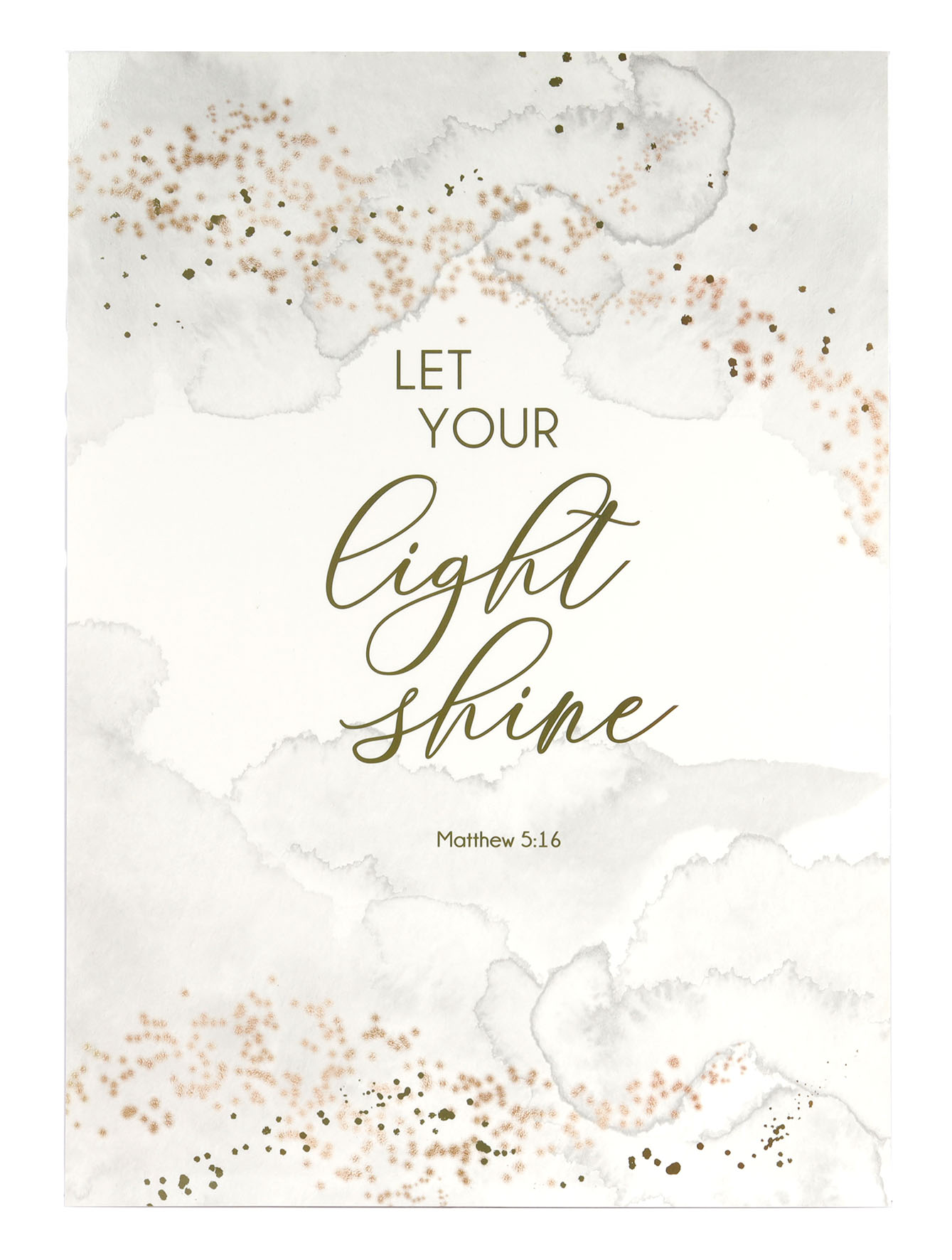 Poster Large: Let Your Light Shine | Koorong