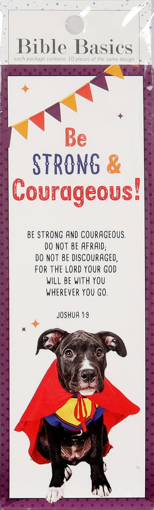 Be Strong & Courageous (10 Pack) (Bible Basics Bookmark Series) | Koorong
