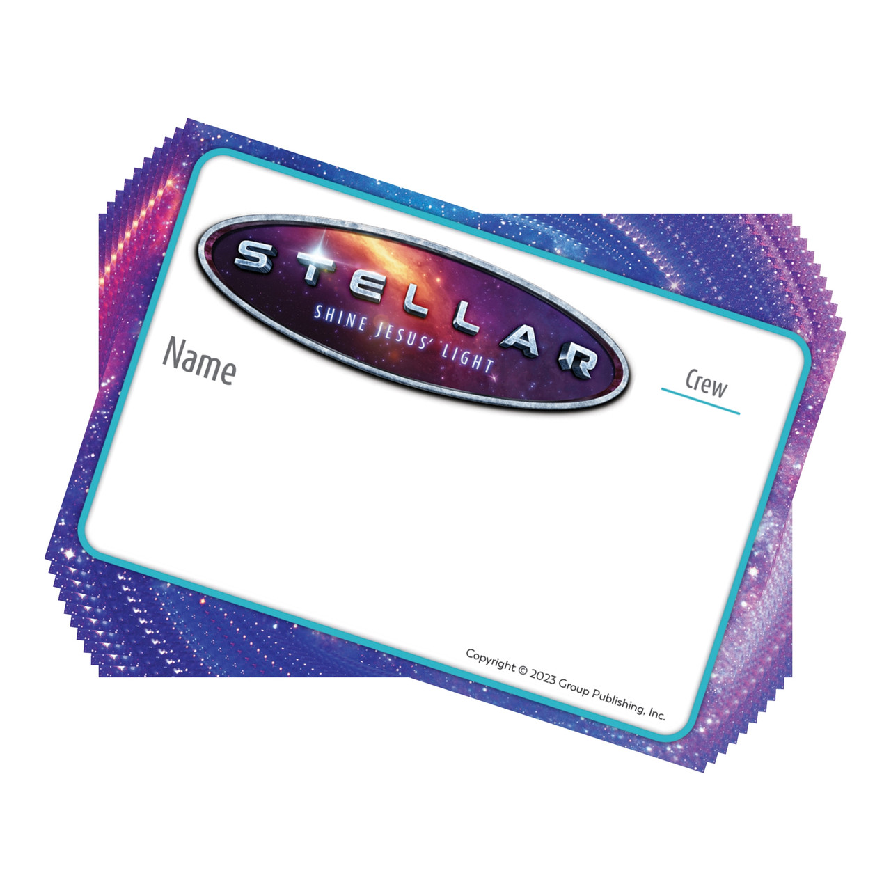 2023 Vbs Stellar: Name Badges (10 Pack) | Koorong