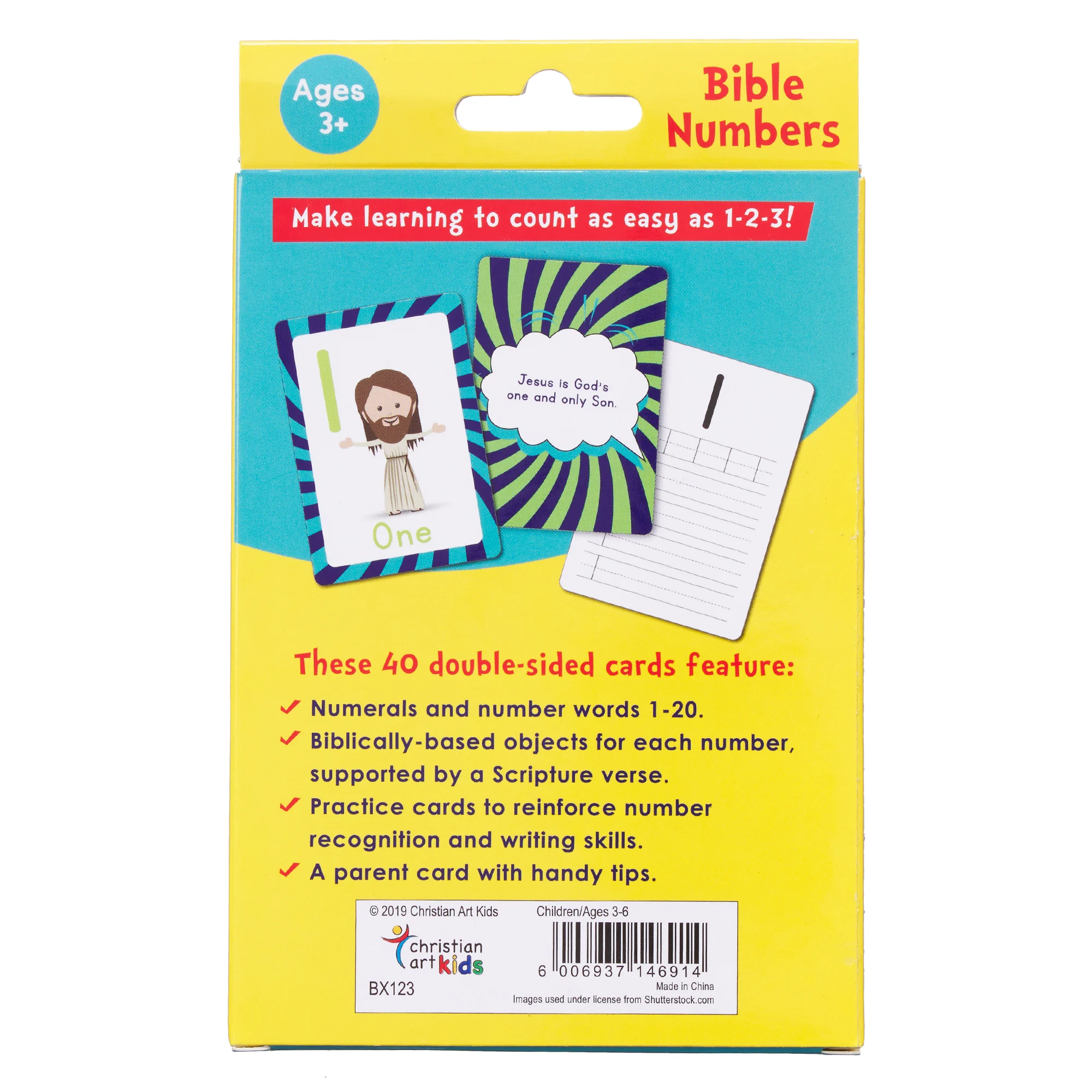 Bible Numbers Boxed Cards (Flash Cards) | Koorong