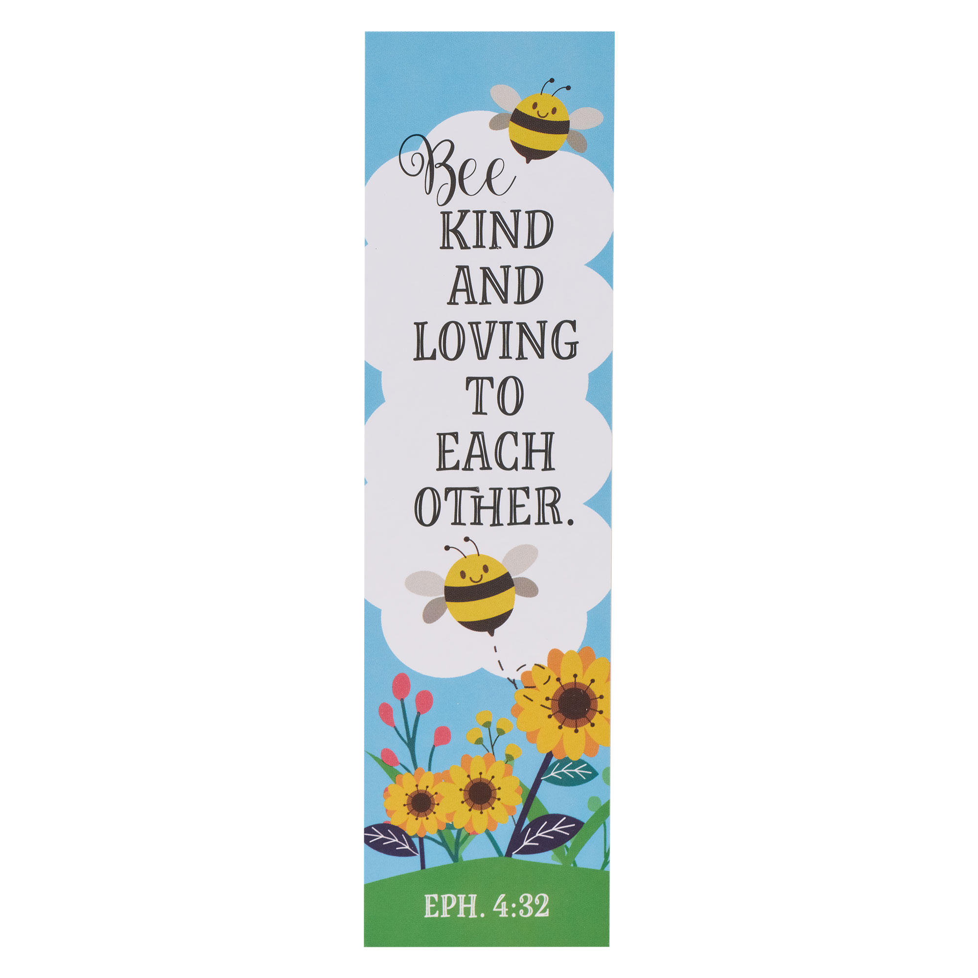Bookmark (10 Pack): Bee Kind and Loving to Each Other, Bees and Flowers ...