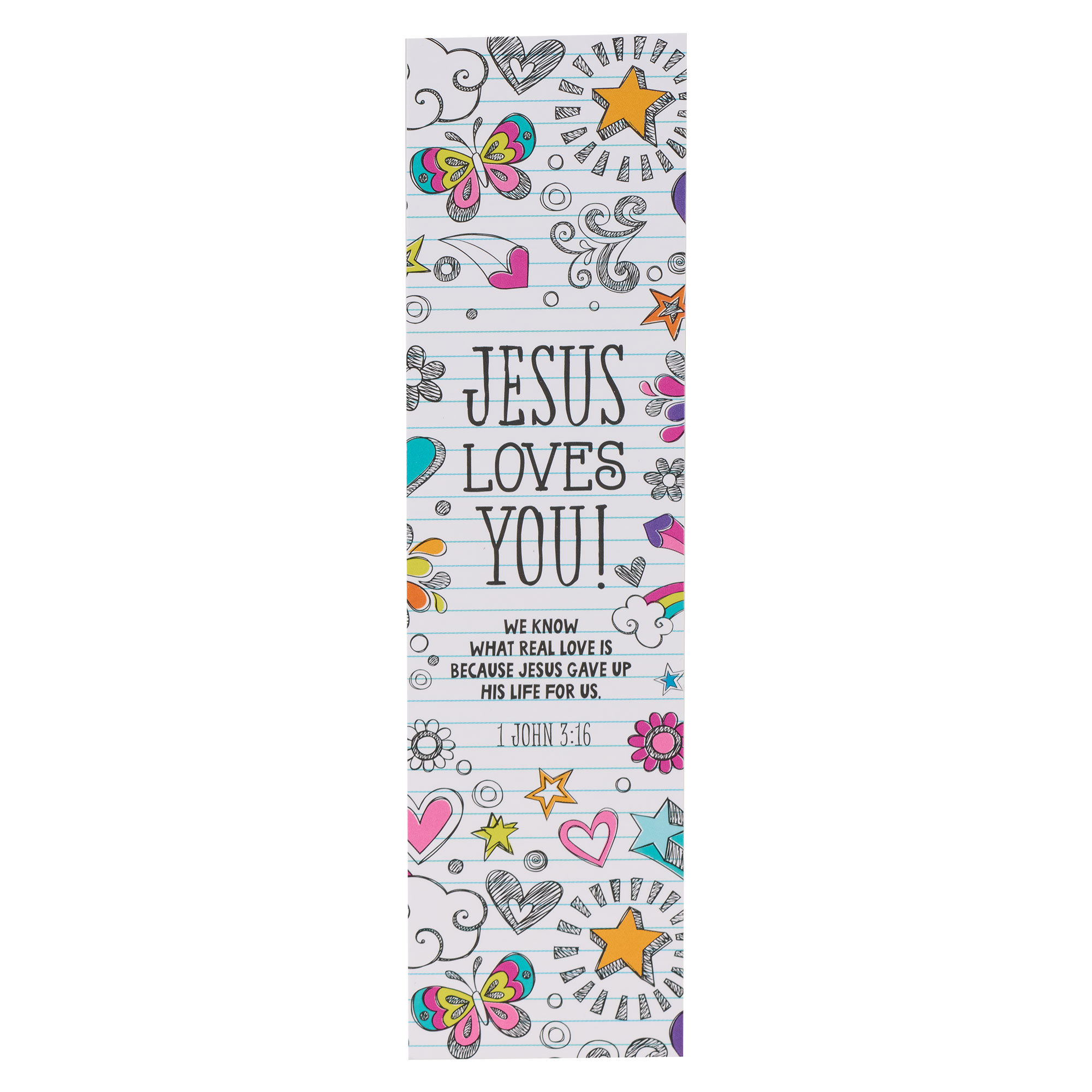 Bookmark 10 Pack: Jesus Love You! (1 John 3:16) | Koorong