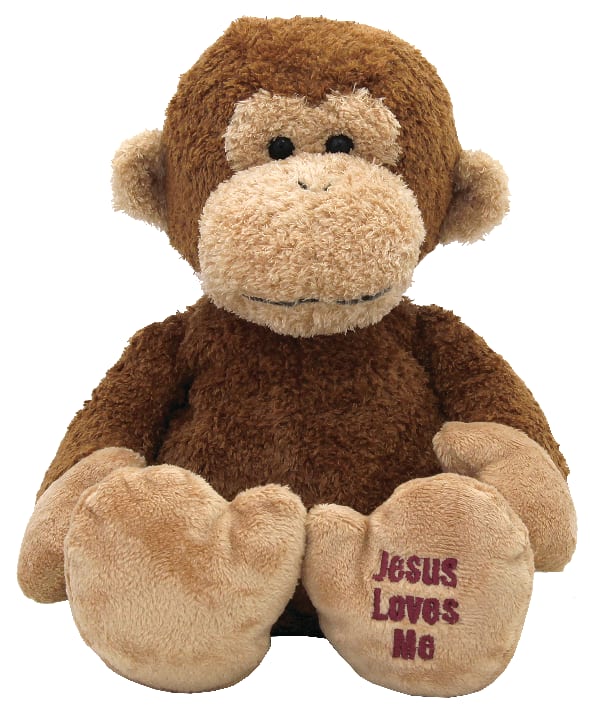 Charlie Monkey: Jesus Loves Me, 32Cm | Koorong