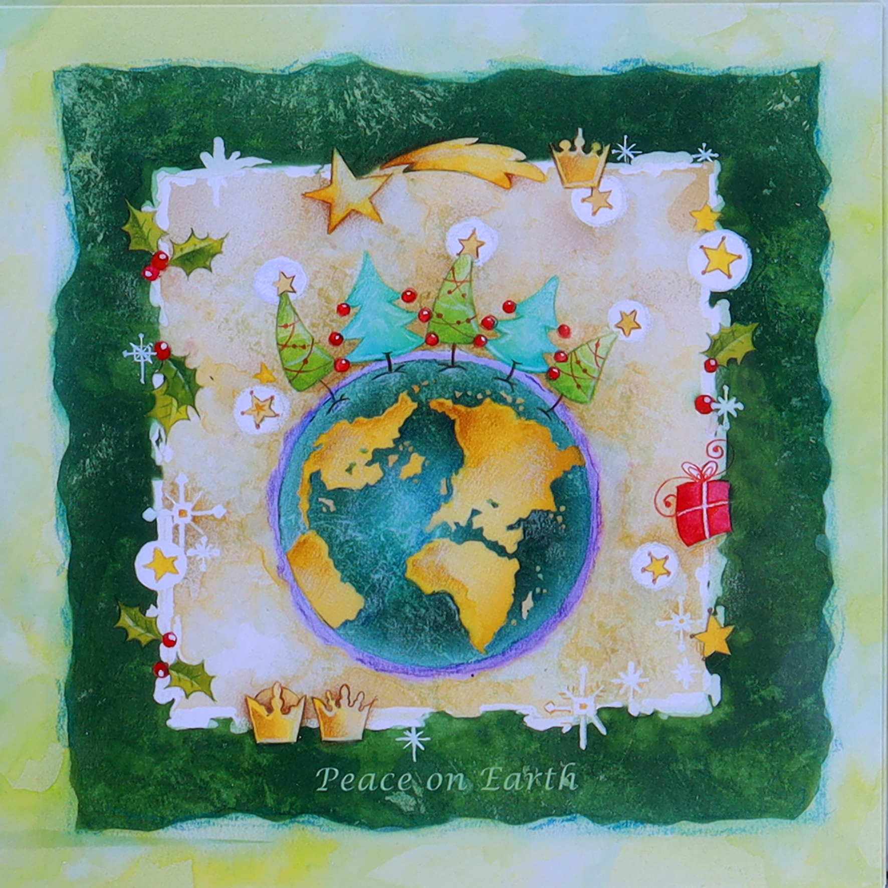 Christmas Boxed Cards: Peace on Earth, World Globe | Koorong