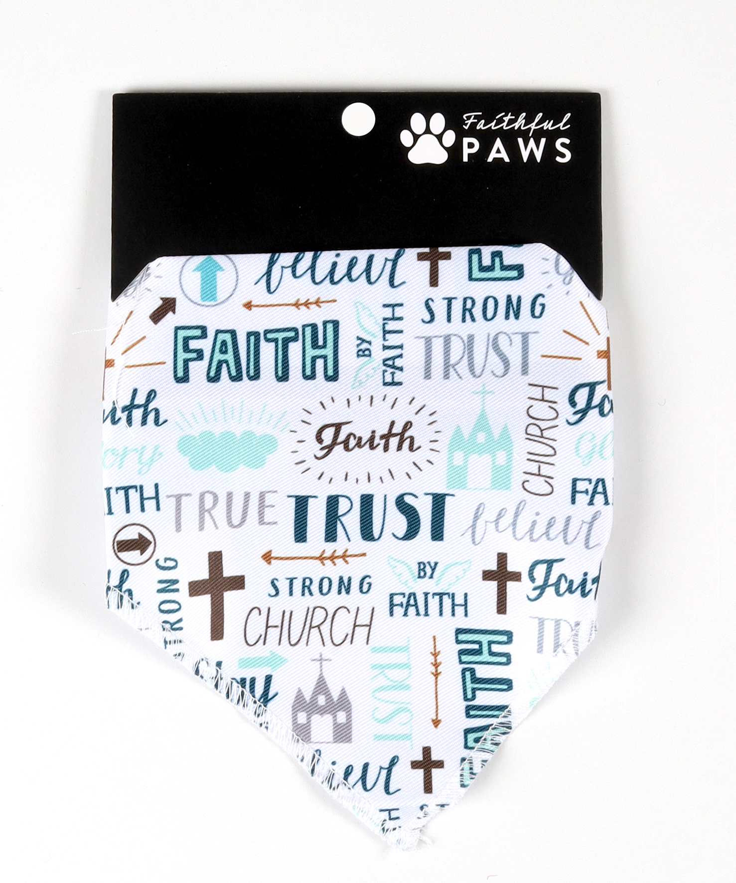 Faithful Paws Bandana, Faith & Trust Design (Australiana Products ...