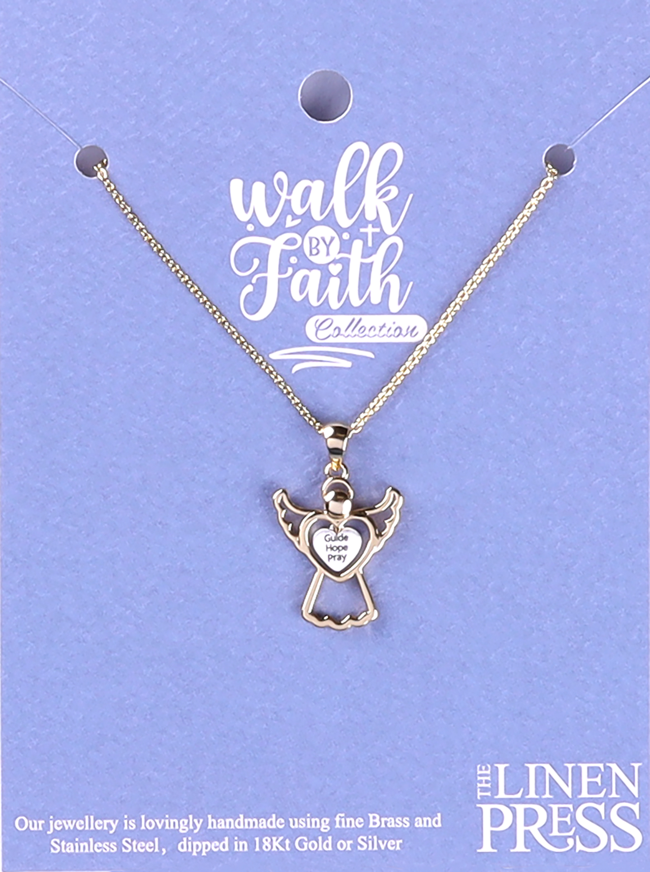 Necklace: Angel Gold (Walk By Faith Collection) | Koorong