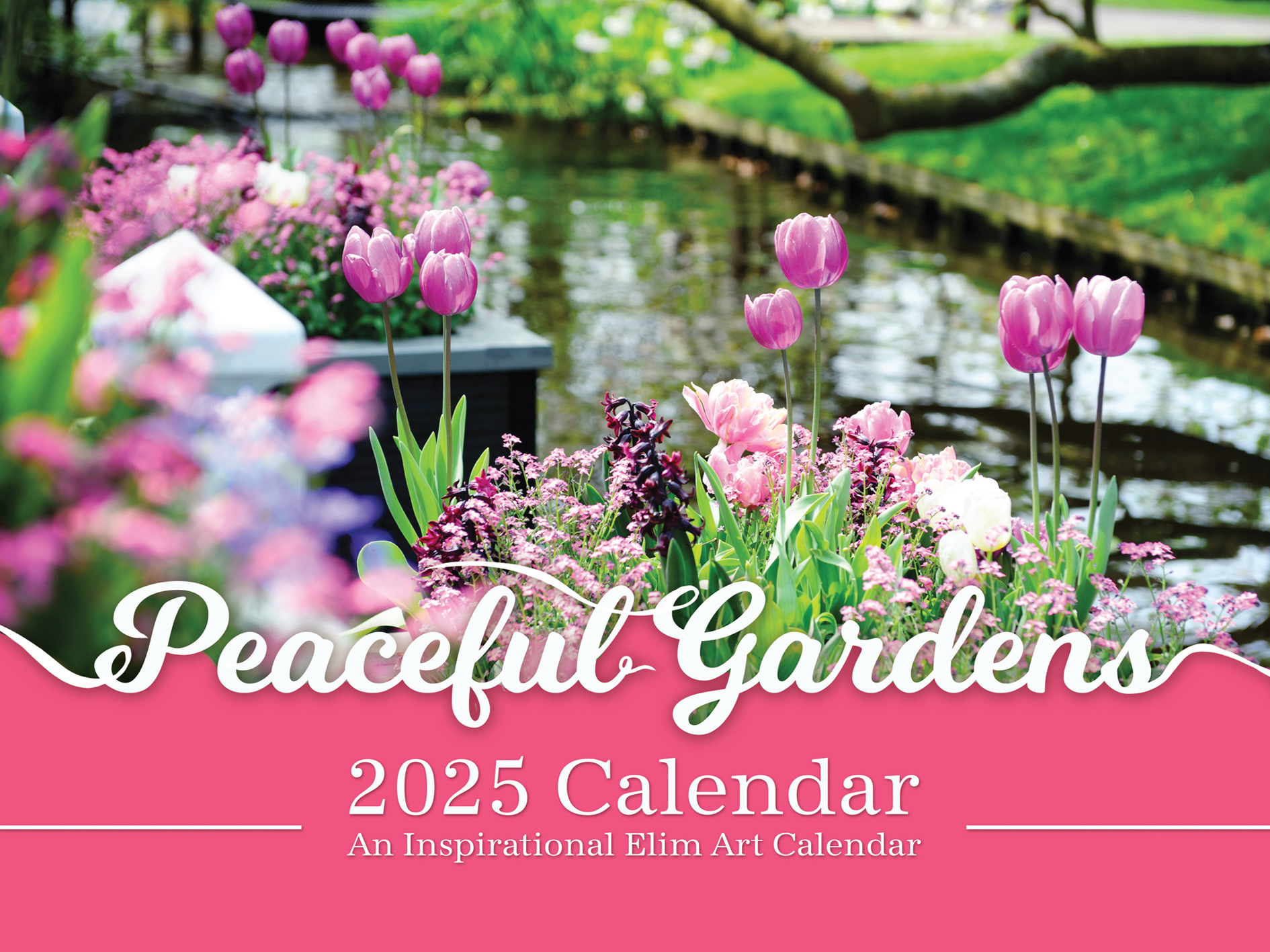2025 Wall Calendar: Peaceful Gardens | Koorong