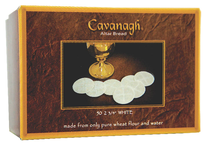 Communion Altar Bread: Cavanagh (50 pieces) White 2 3/4" Large Wafers ...