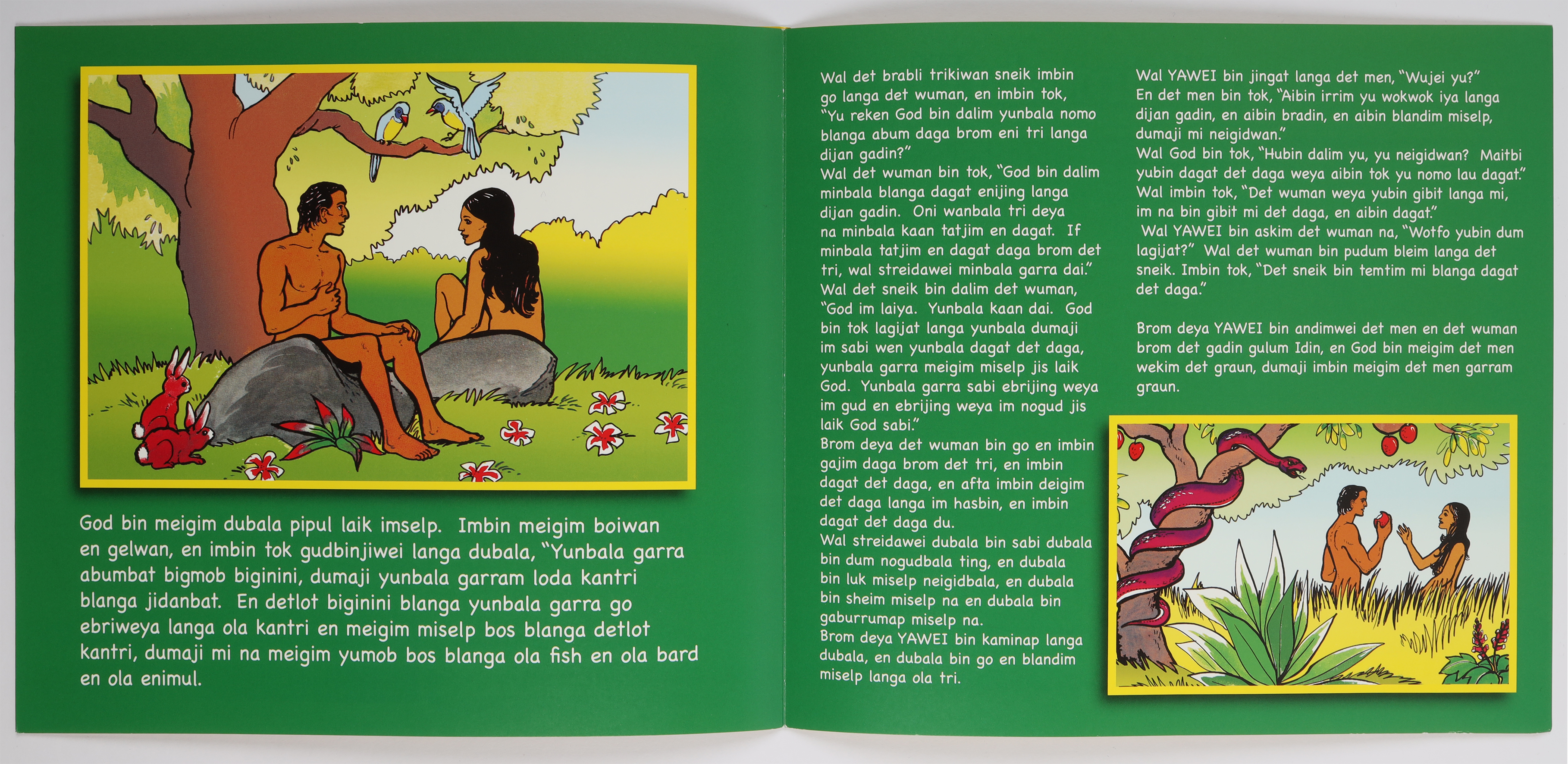 Creation Story Poster 3 Panel Concertina Poster (Kriol) | Koorong