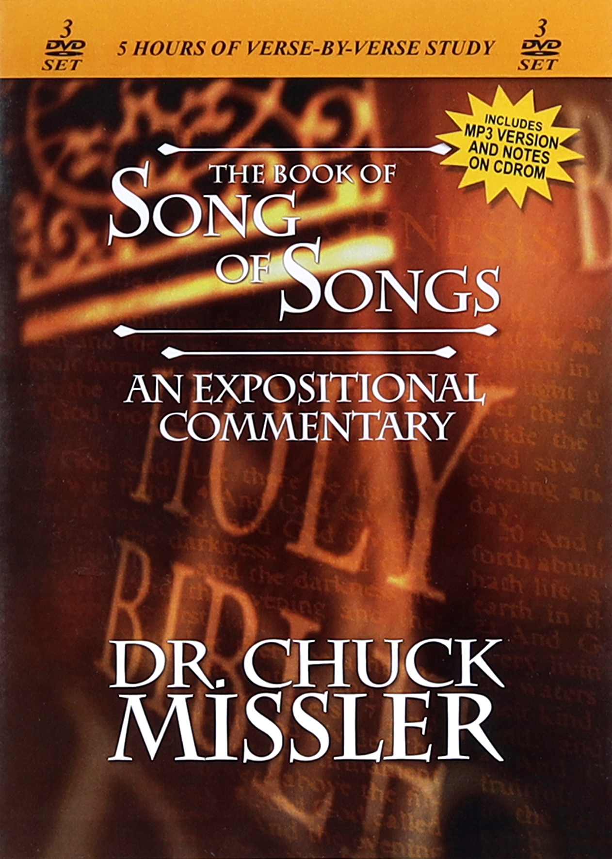 Song of Solomon Commentary (3 Discs, 5 Sessions, 5 Hours) | Koorong