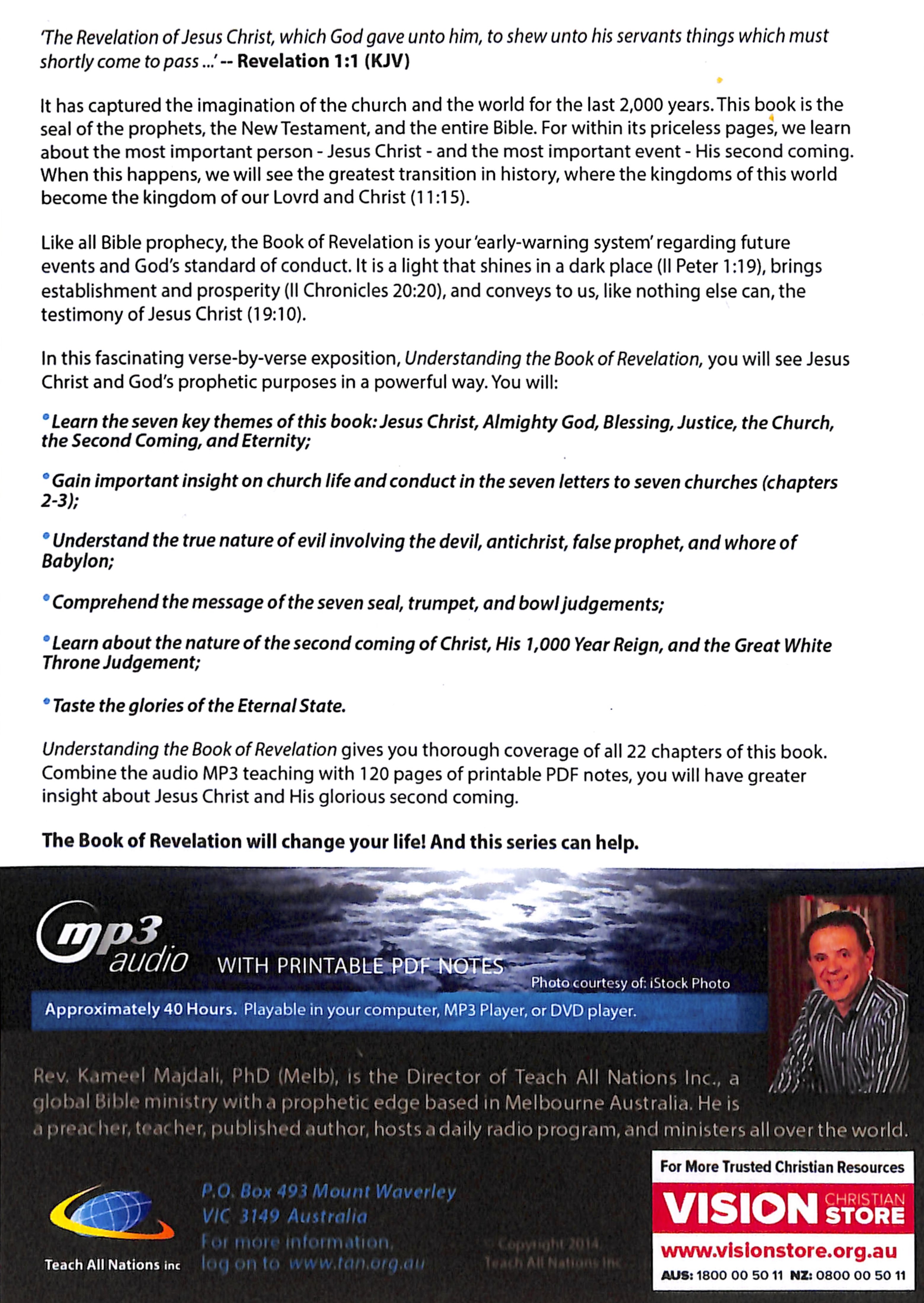 Understanding the Book of Revelation With Printable Pdf Notes (MP3 ...