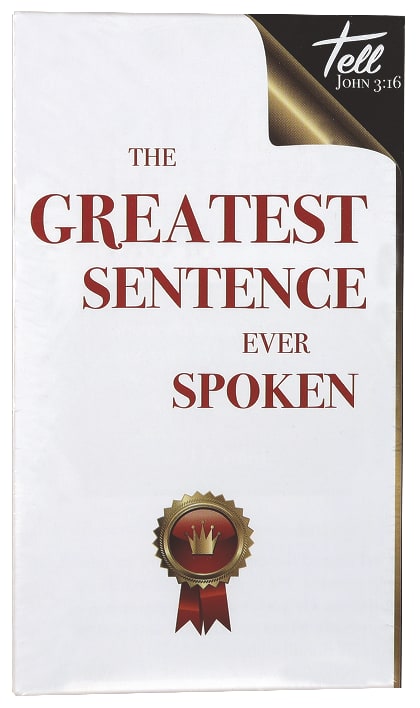 The Greatest Sentence Ever Spoken (25 Pack) | Koorong