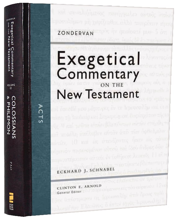 Acts (Zondervan Exegetical Commentary Series On The New Testament ...