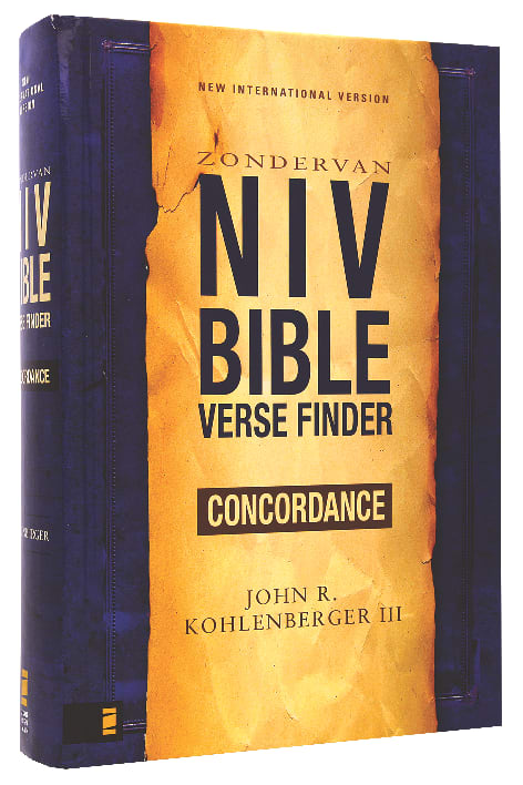 NIV Bible Verse Finder Concordance | Koorong