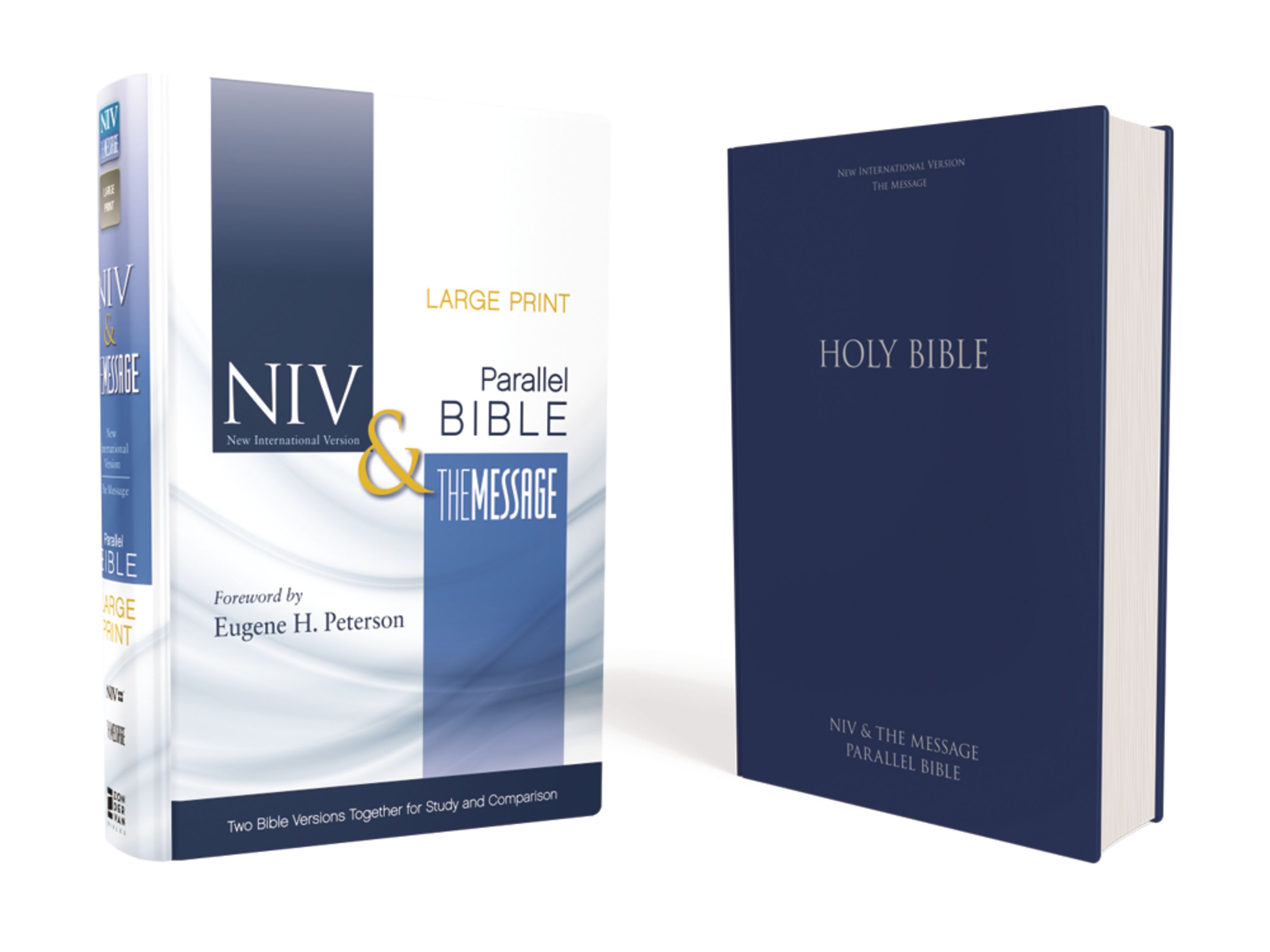 NIV the Message Parallel Bible Large Print (Black Letter Edition) | Koorong