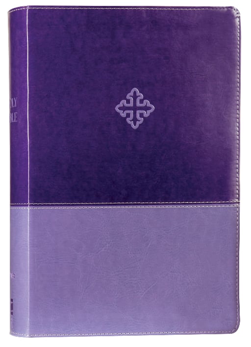 Amplified Study Bible Purple Indexed (Black Letter Edition) | Koorong