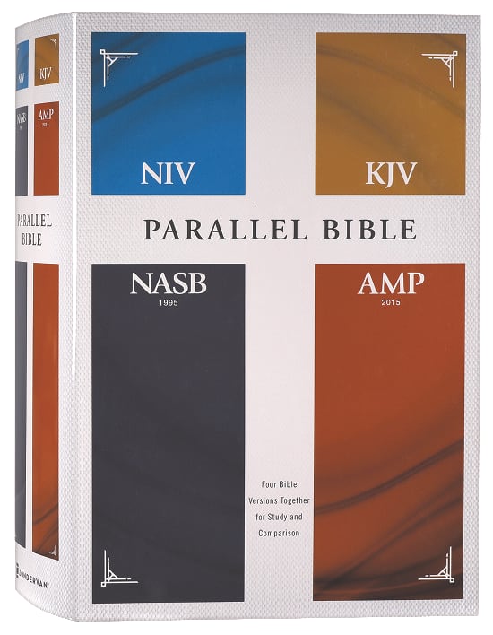 NIV KJV NASB Amplified Parallel Bible | Koorong