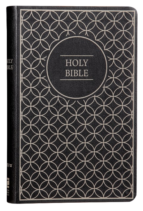 NIV Value Thinline Bible Gray/Black (Black Letter Edition) | Koorong