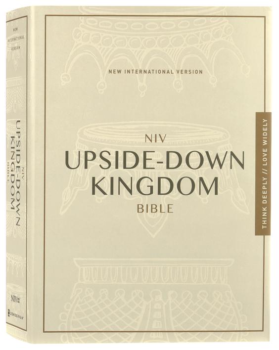 NIV Upside-Down Kingdom Bible, Gray | Koorong