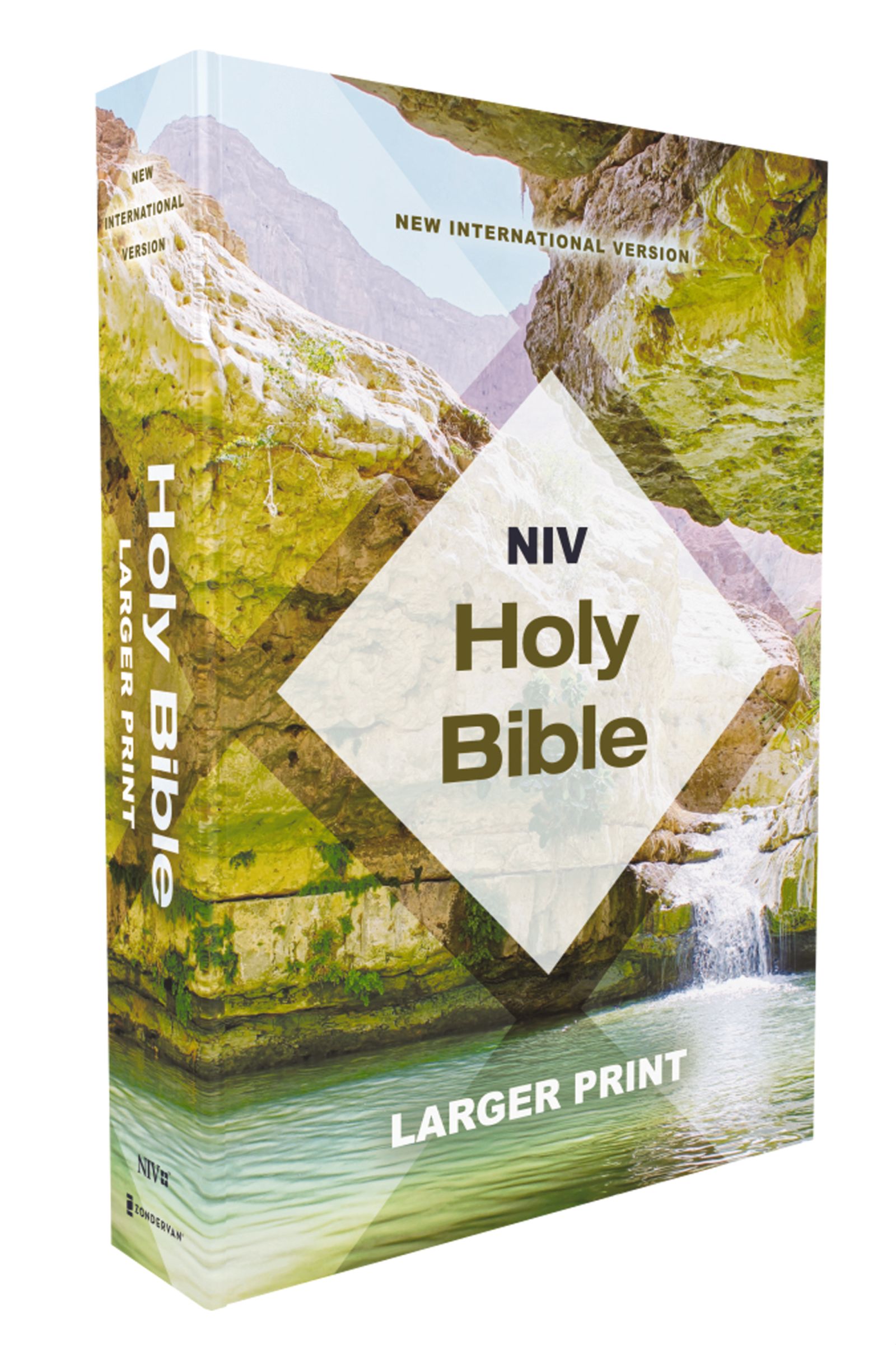 NIV Holy Bible, Larger Print, Economy Edition, Teal/Tan | Koorong