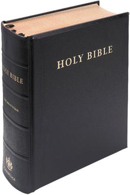 KJV Lectern Bible Large Print Black | Koorong